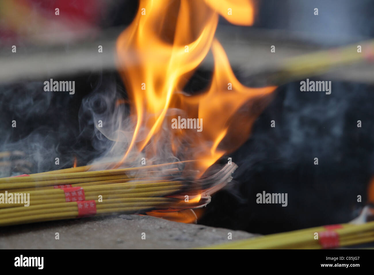 Buddhist prayer sticks hi-res stock photography and images - Alamy