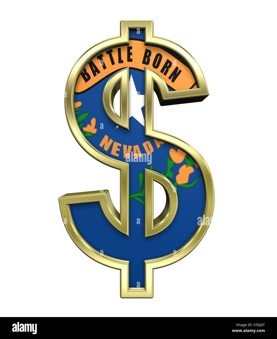 Nevada flag hi-res stock photography and images - Alamy