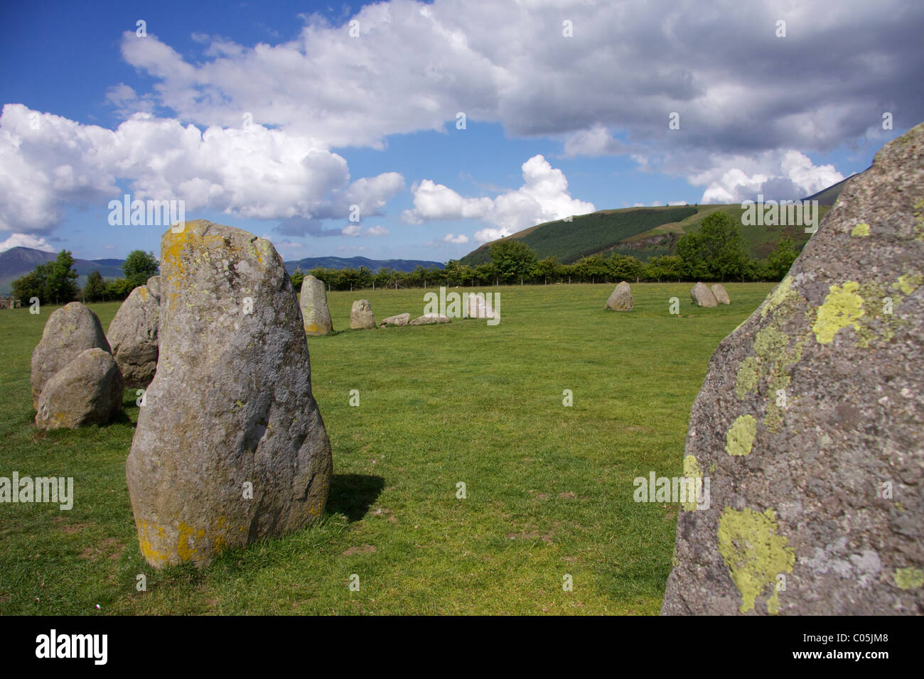 Castlerigg Stone Circle a Neolithic stone circle built approximately ...