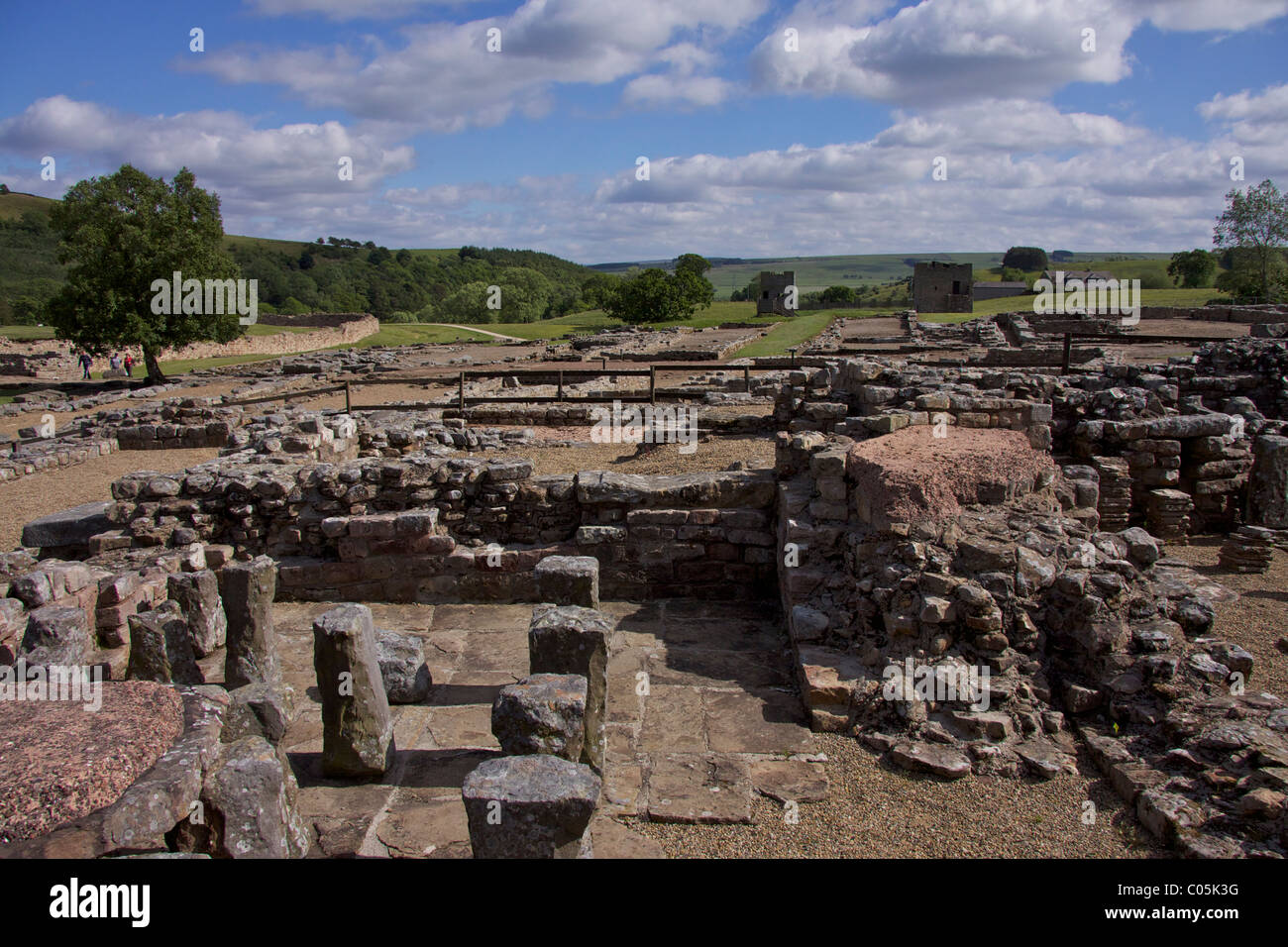 Vindolanda excavations hi-res stock photography and images - Alamy