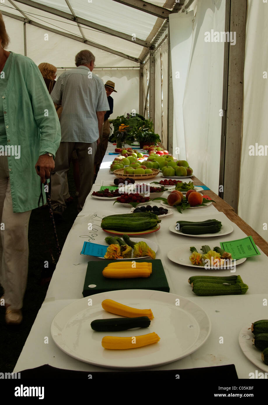 Display fruit vegetables horticultural show hi-res stock photography ...