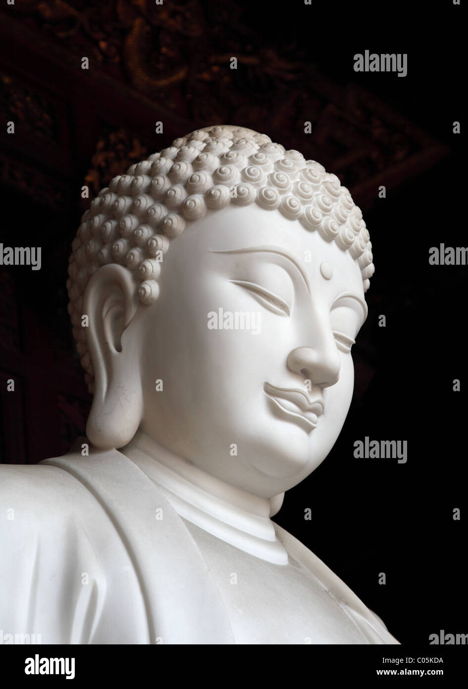White buddha temple hi-res stock photography and images - Alamy