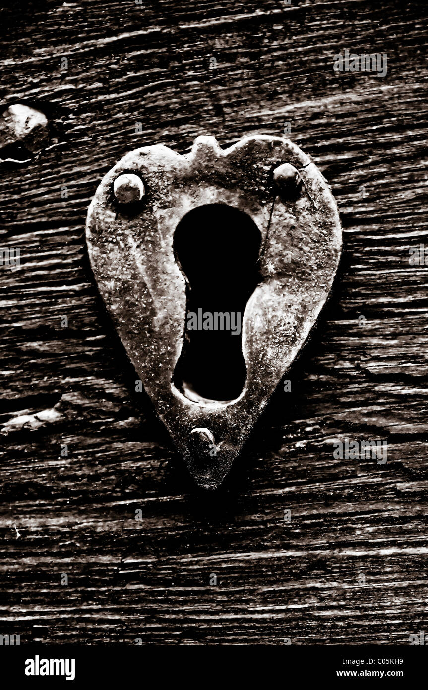 Heartshaped door lock hi-res stock photography and images - Alamy