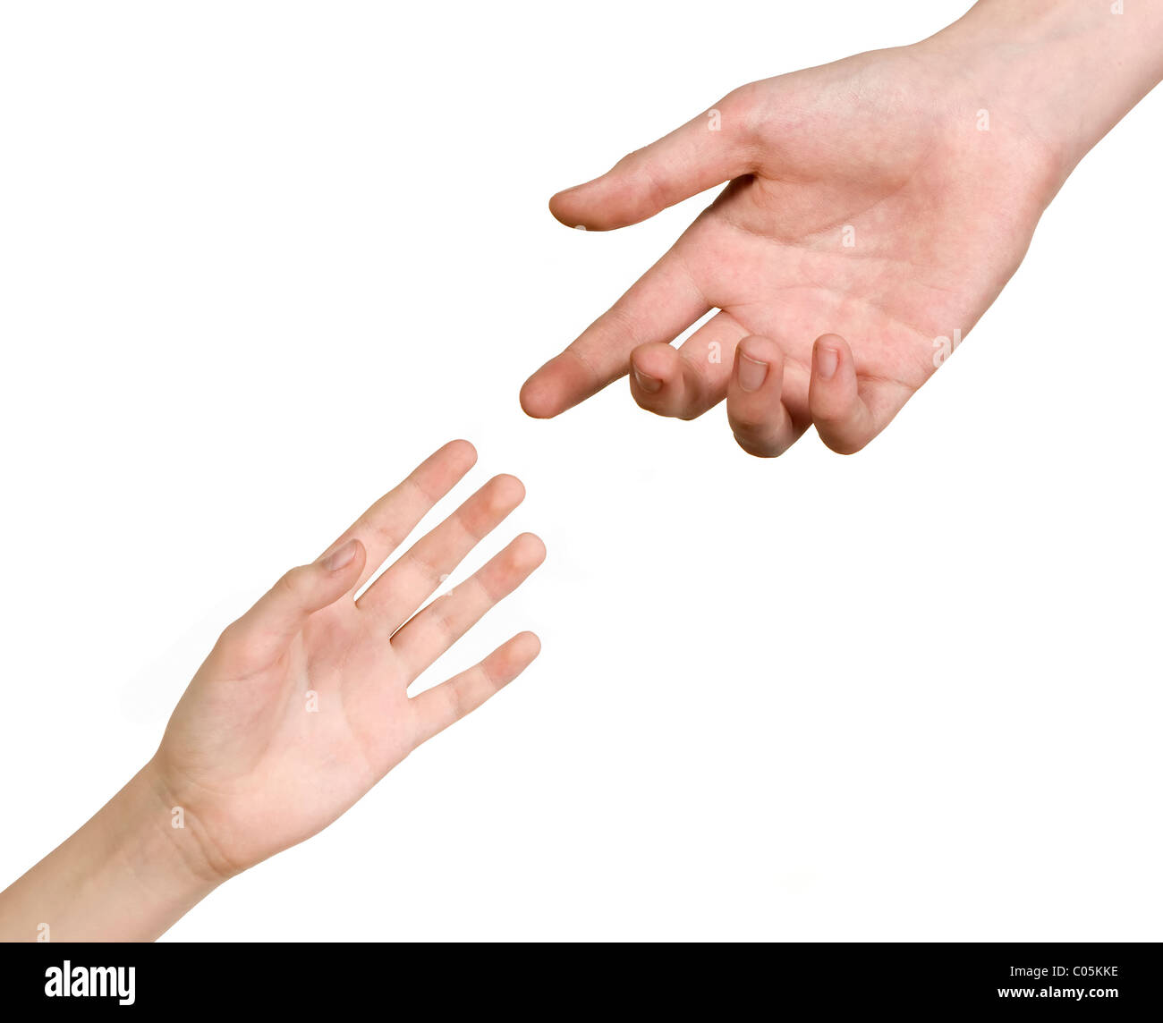 Children Hands Reaching