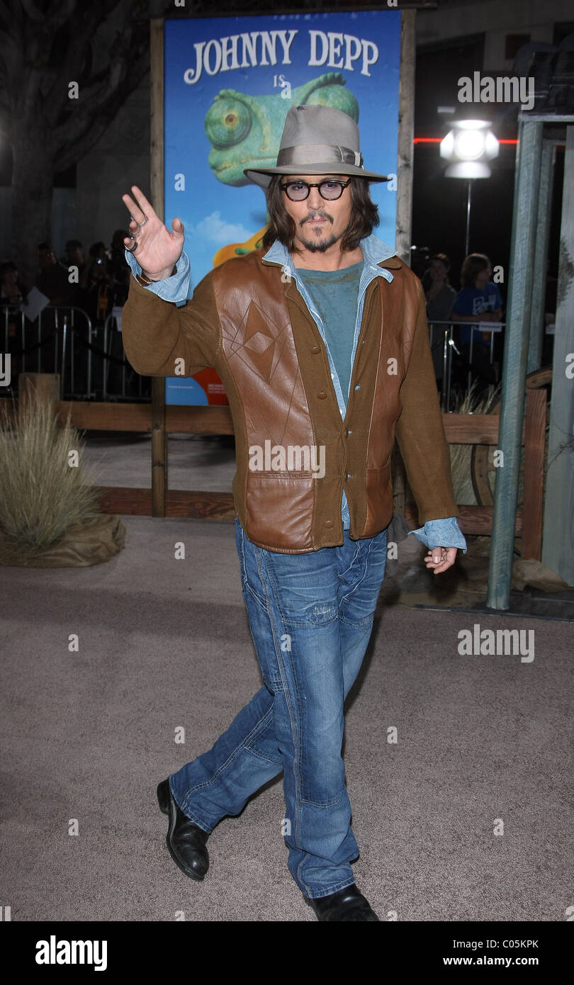 Rango johnny depp hi-res stock photography and images - Alamy