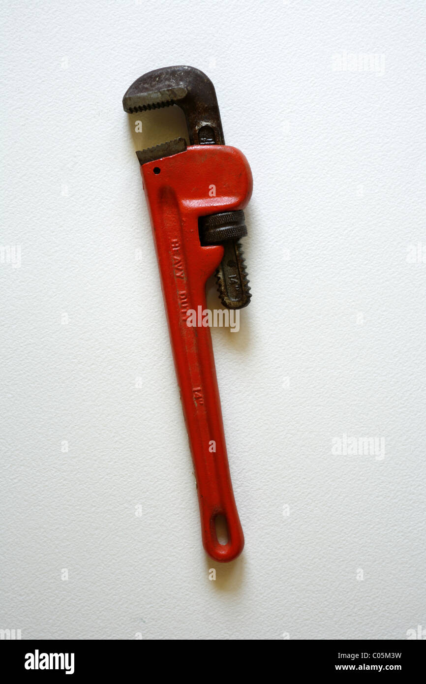 a red wrench Stock Photo - Alamy