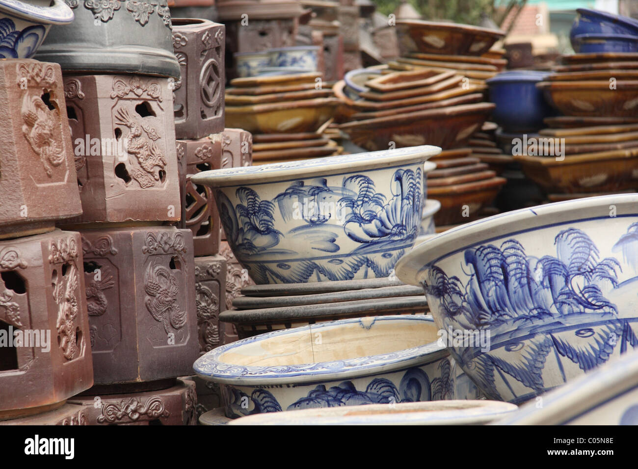 Factory of ceramics Stock Photo - Alamy
