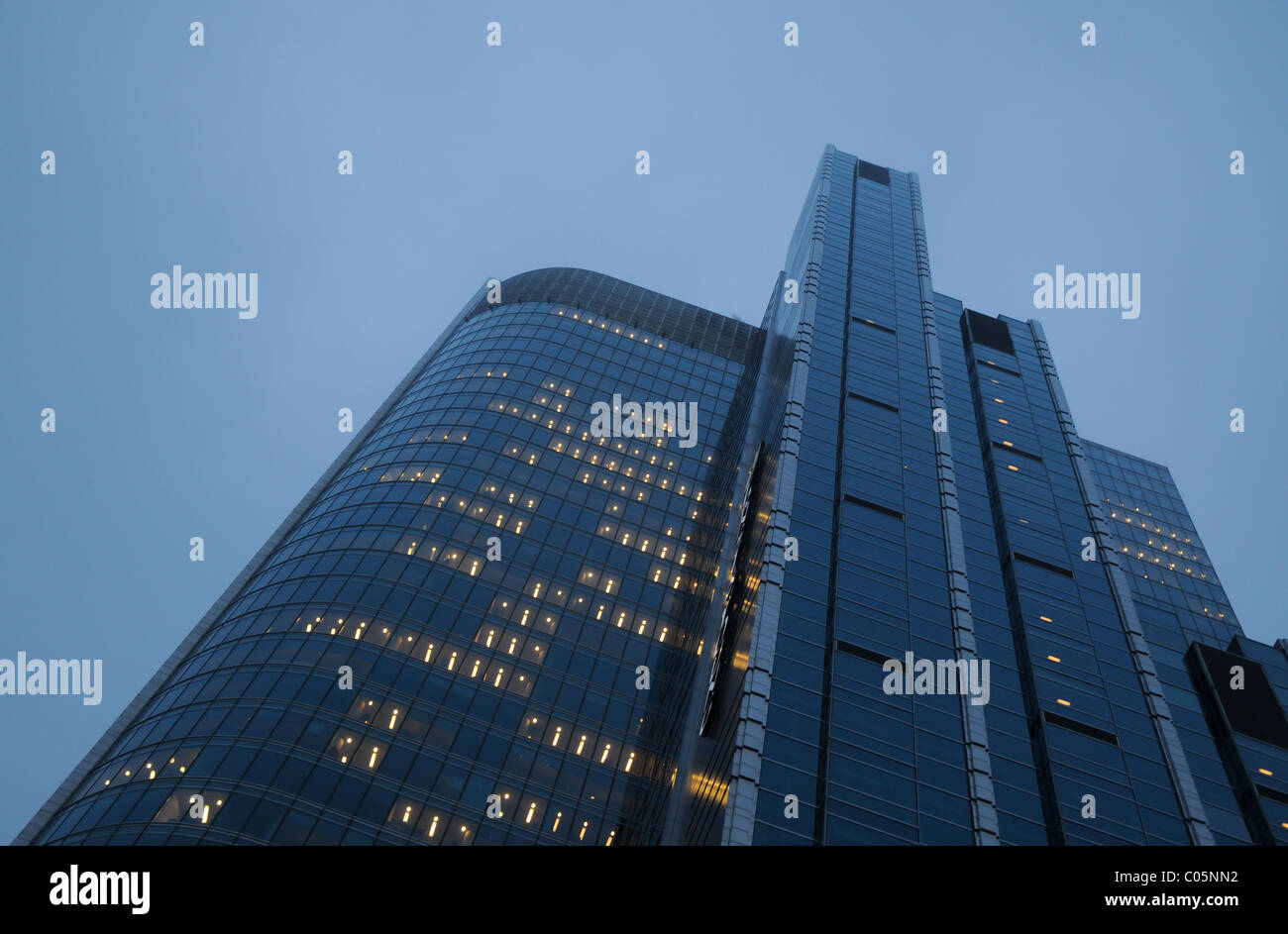 Rondo 1 modern office building in Warsaw Poland Stock Photo - Alamy