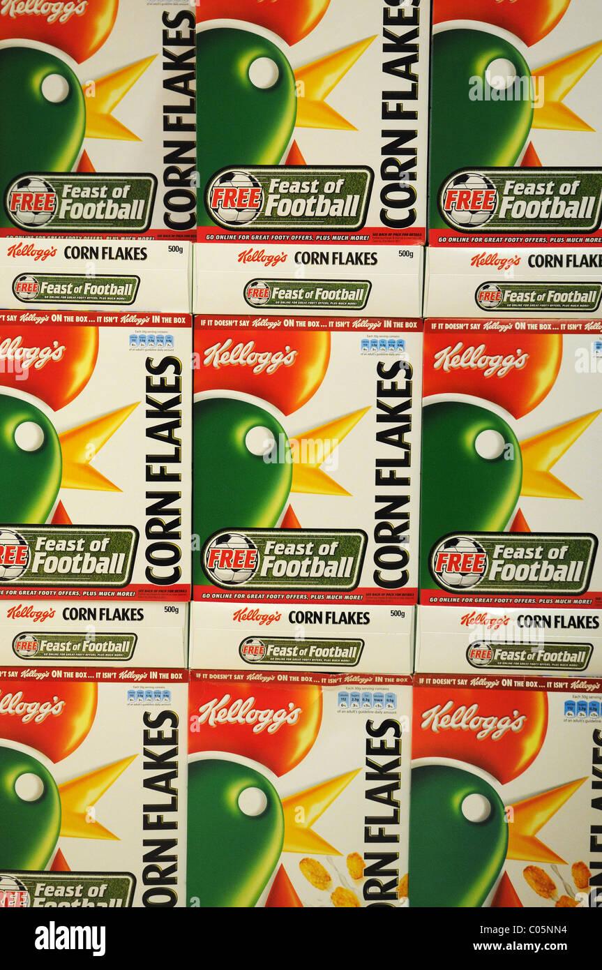 Corn flakes box hi-res stock photography and images - Alamy