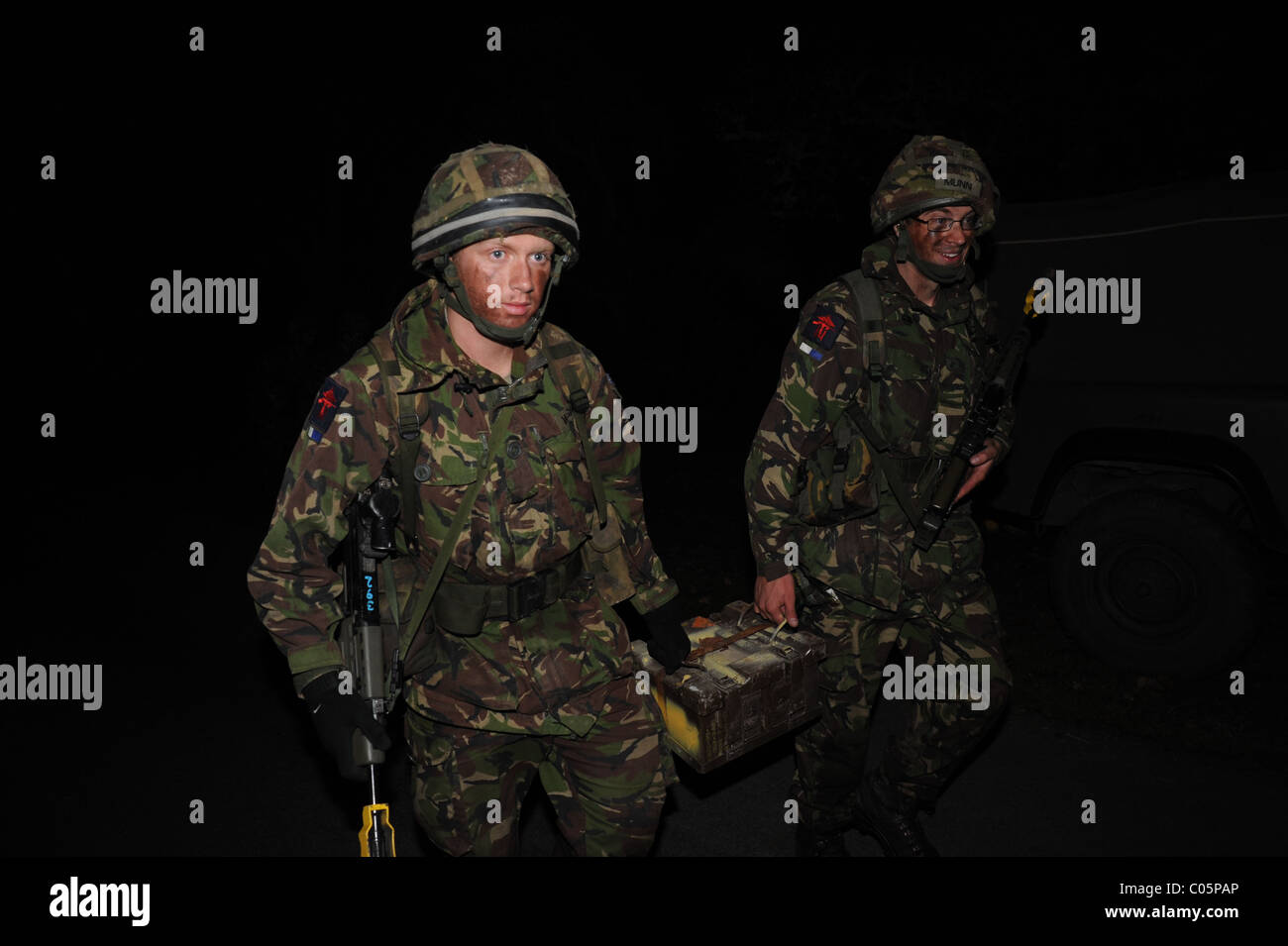 Army British soldiers cambrian patrol exercise Wales Brecone arduous ...