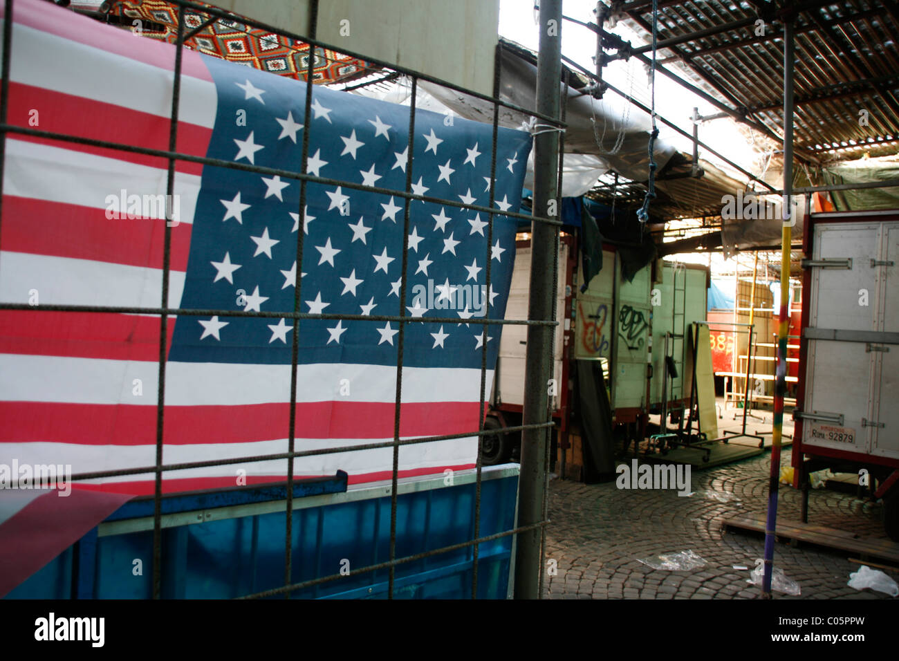 American flag table cover hi-res stock photography and images - Alamy