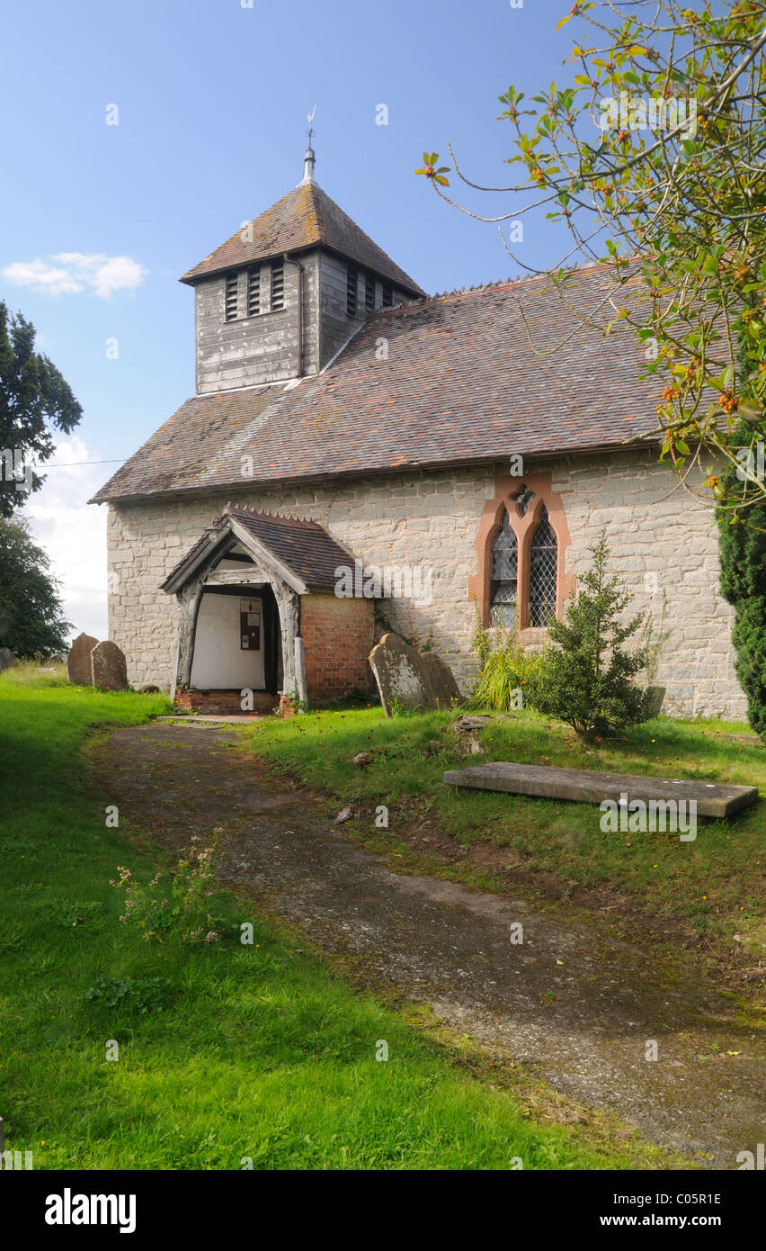 The Church of St. Mary the Virgin, in Acton Round, Shropshire, England ...