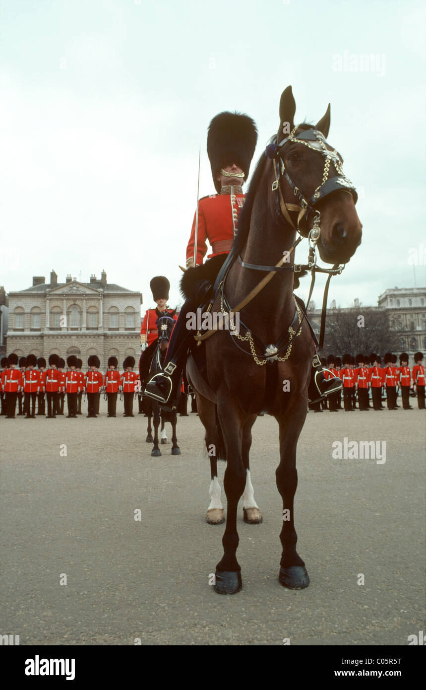 Scots Guards, Trooping the Colour, Horse Guards Parade, London Stock ...