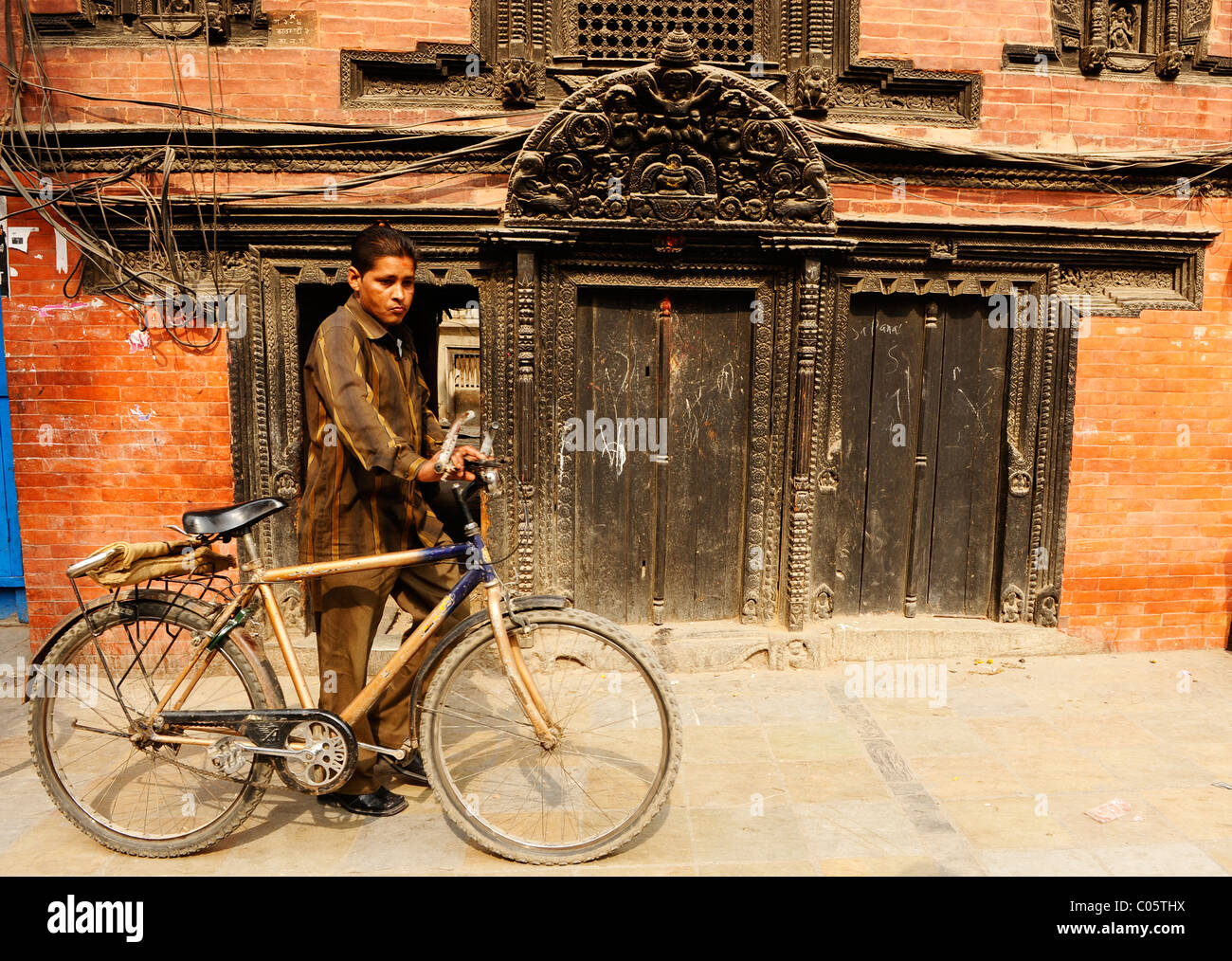 young nepalese man, peoples lives ( the nepalis ) , life in kathmandu ...