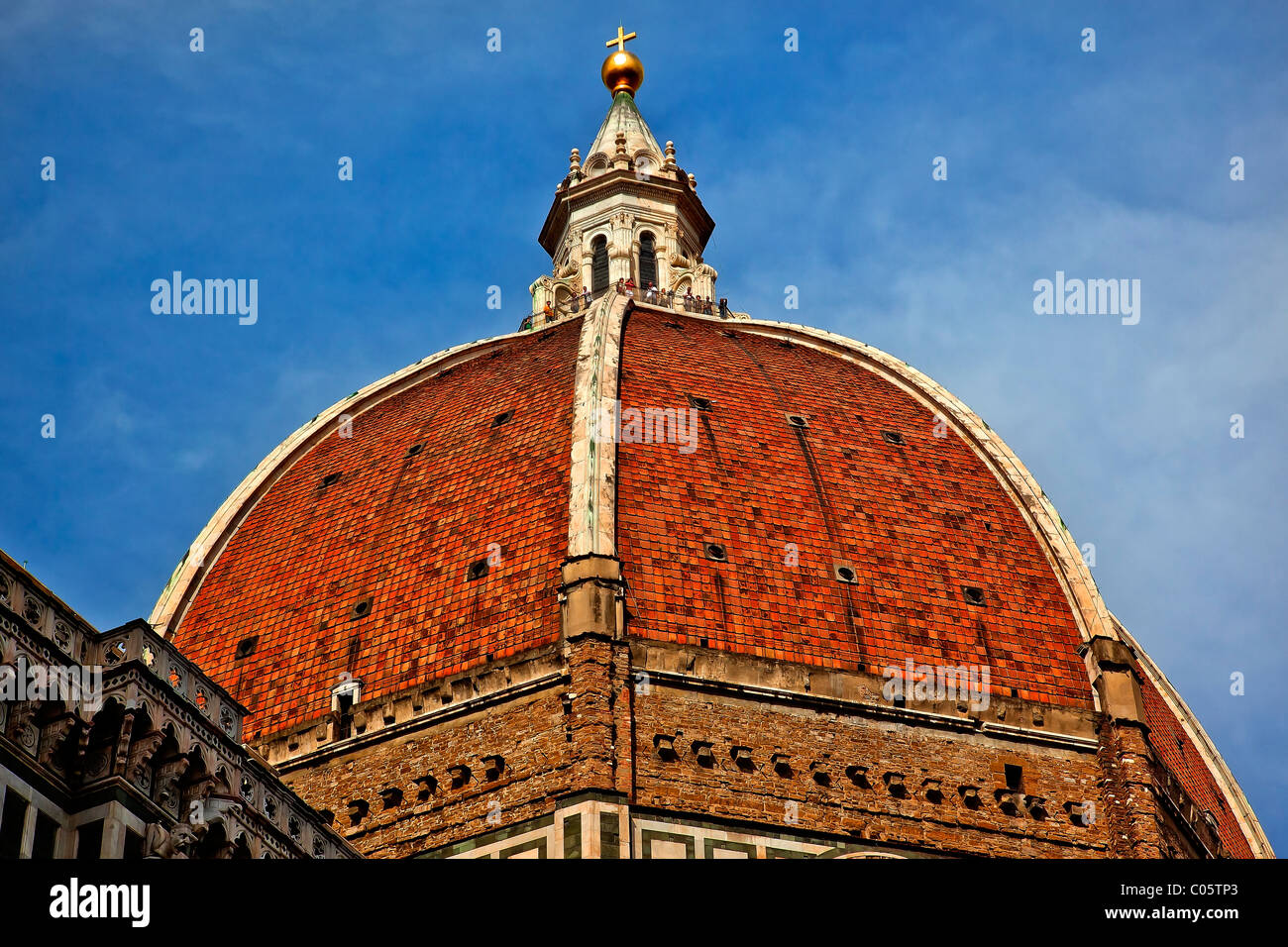 Dome of Brunelleschi Duomo Basilica Cathedral Church Florence Italy ...