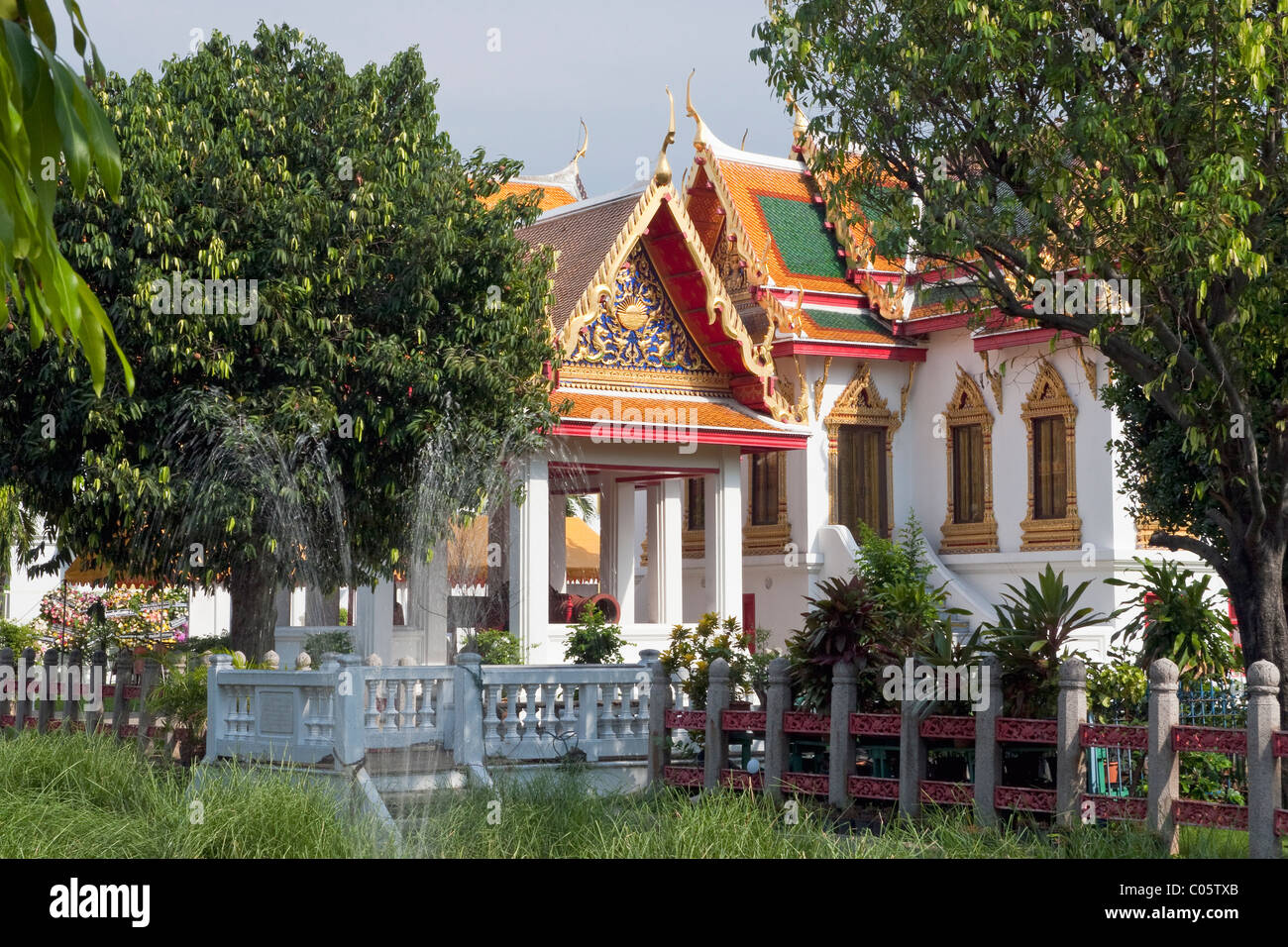 Wat Benchamabophit (Wat Ben), Banglamphu, Bangkok, Thailand Stock Photo ...