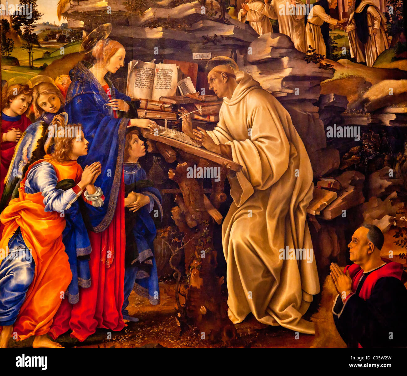 St Bernard Painting High Resolution Stock Photography and Images - Alamy