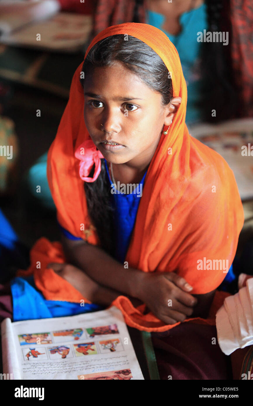 In a Muslim school Andhra Pradesh South India Stock Photo - Alamy