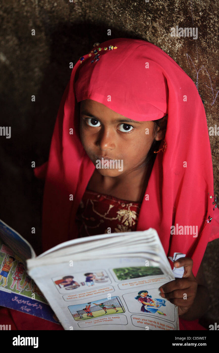 In a Muslim school Andhra Pradesh South India Stock Photo - Alamy