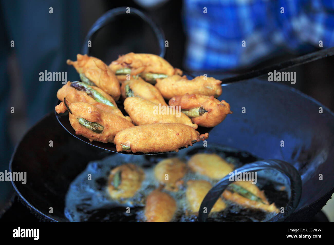 Fried snacks in Kathmandu Nepal Himalaya Stock Photo - Alamy