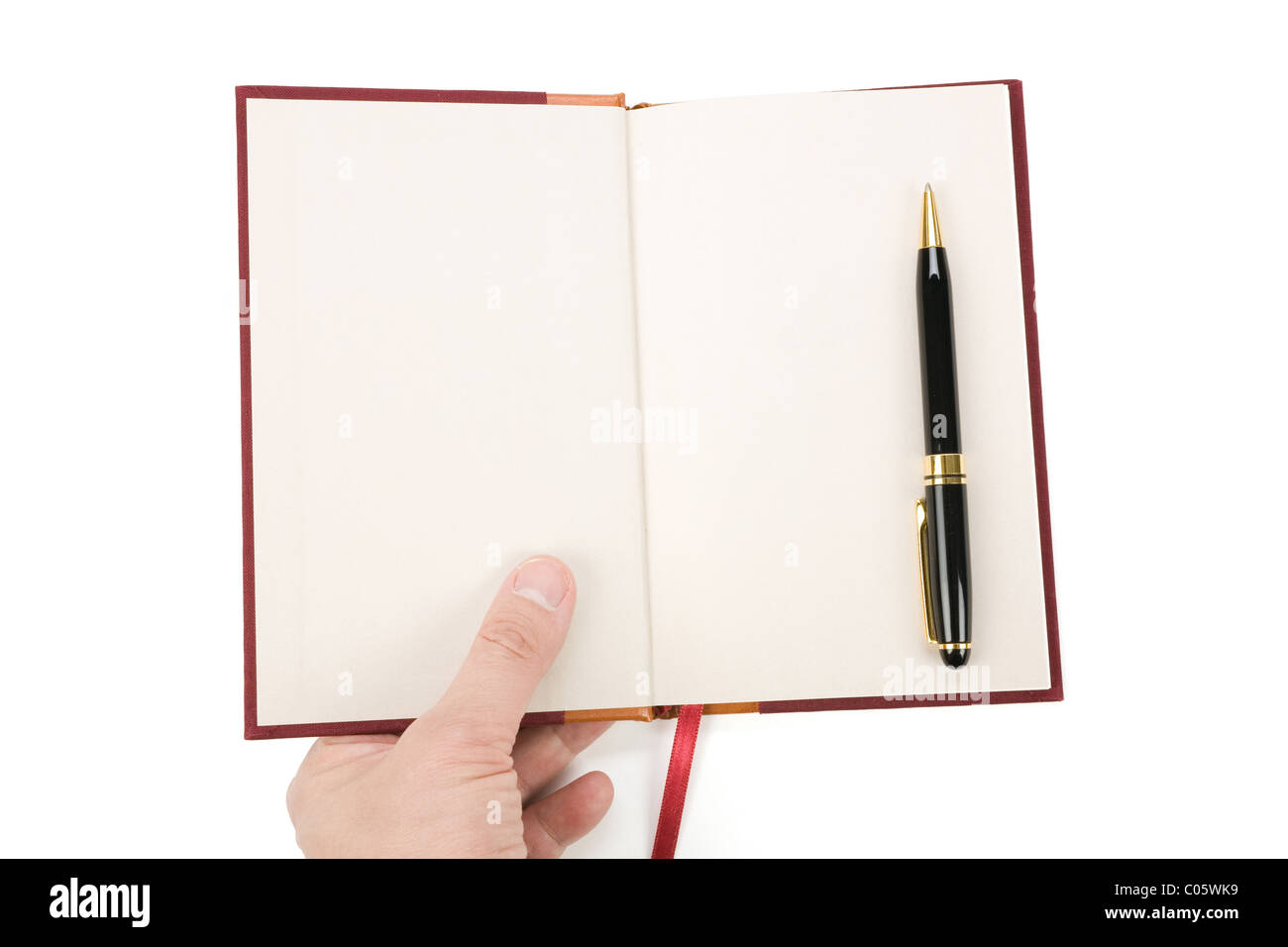 book and pen close up shot Stock Photo - Alamy