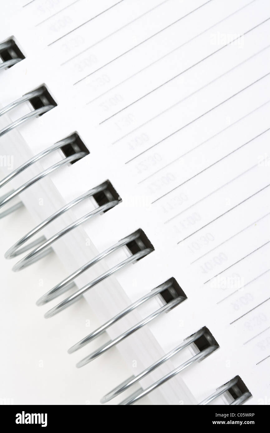 notebook close up shot for background Stock Photo - Alamy