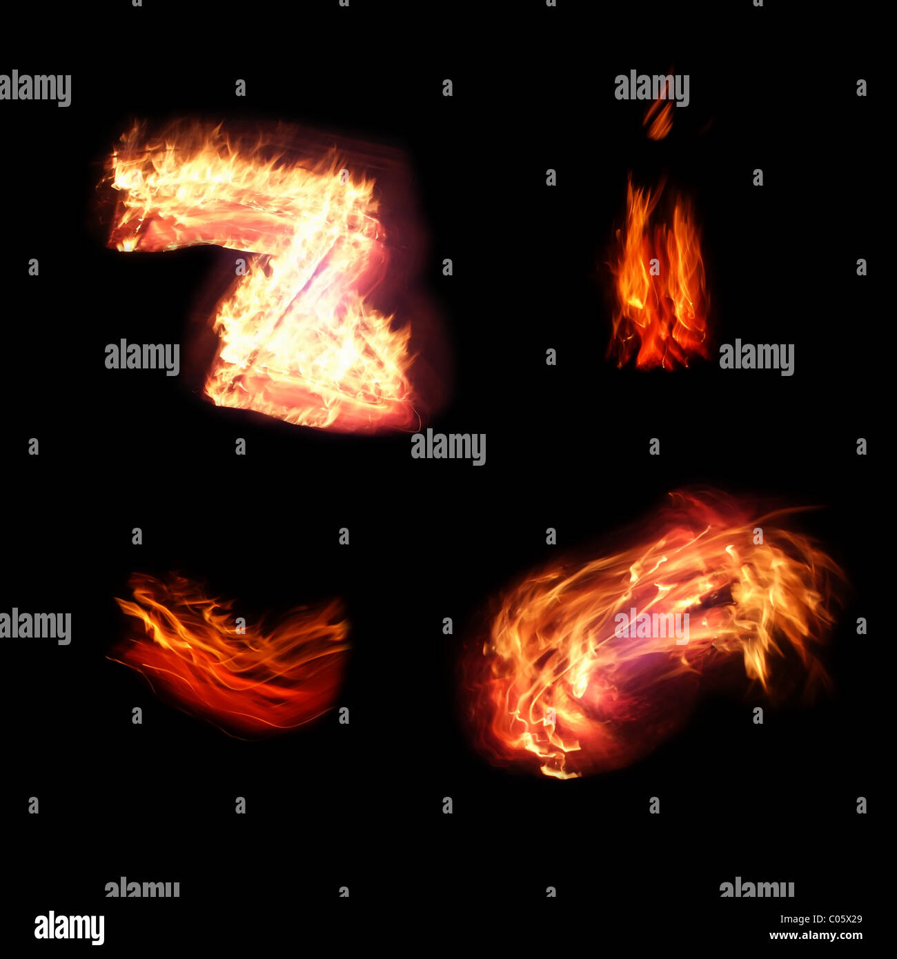 Streak flames hi-res stock photography and images - Alamy