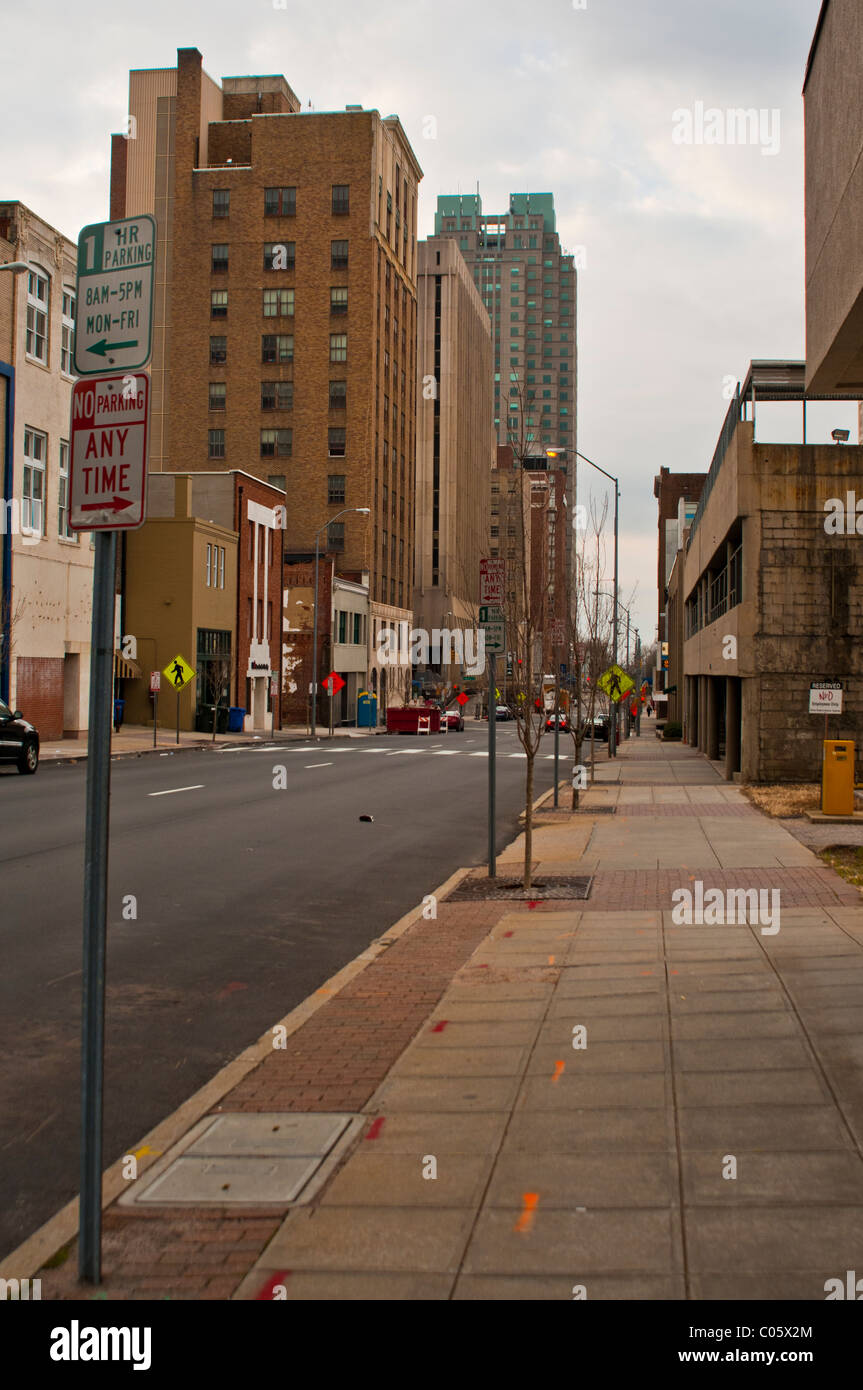 Streets of downtown Raleigh, North Carolina Stock Photo - Alamy