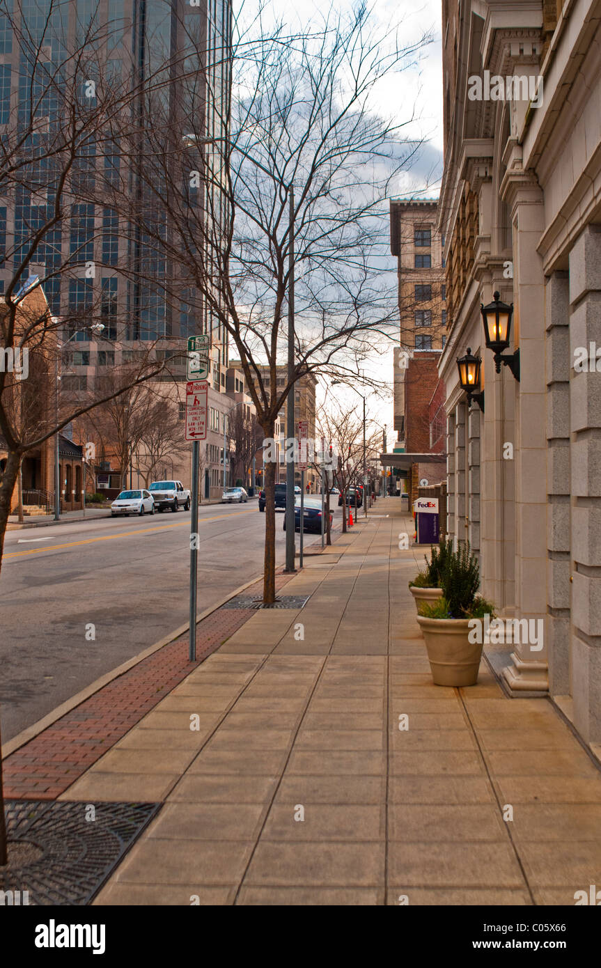 Streets of downtown Raleigh, North Carolina Stock Photo - Alamy