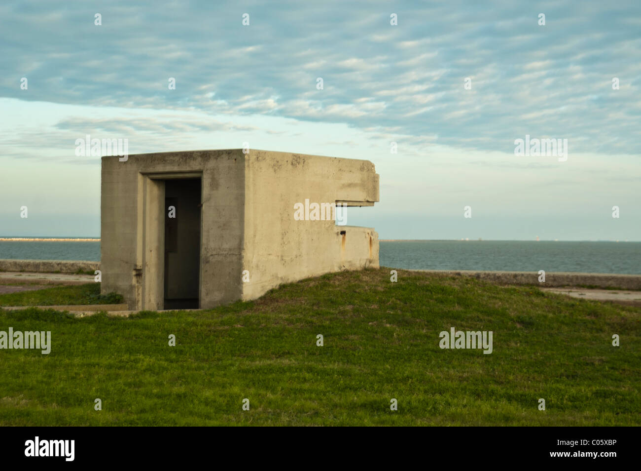 Fortifications at Fort Travis Park, Galveston, Texas Stock Photo - Alamy