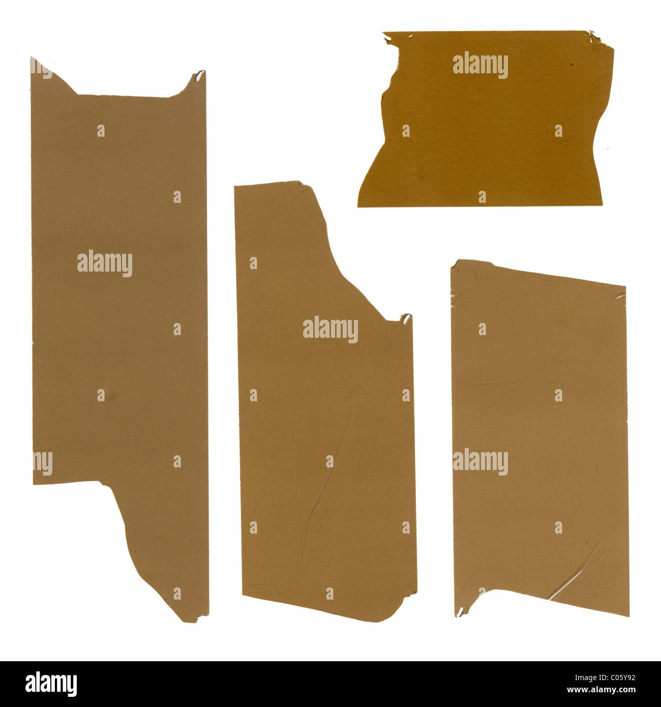 Torn paper stuck with tape hi-res stock photography and images - Alamy