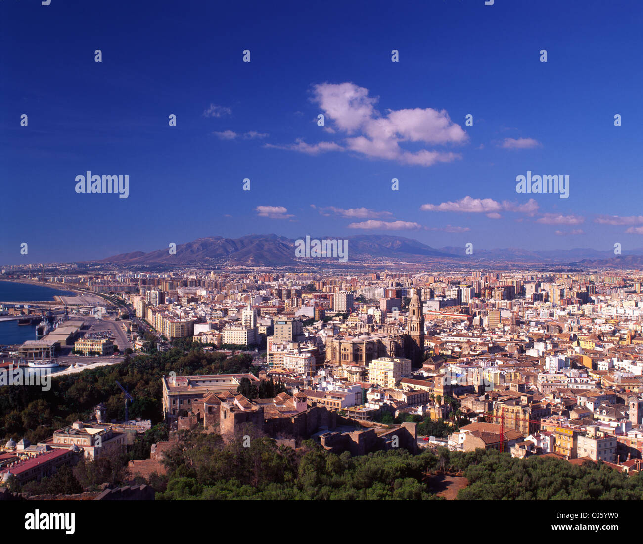 Spain, Andalucia, Malaga City Stock Photo - Alamy