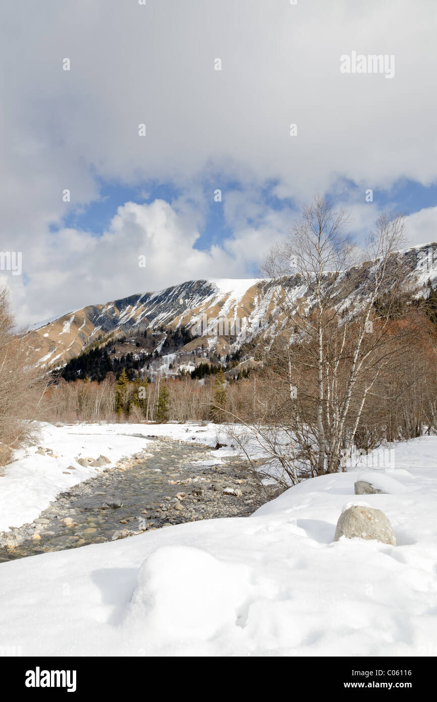 Nice france alps winter hi-res stock photography and images - Alamy
