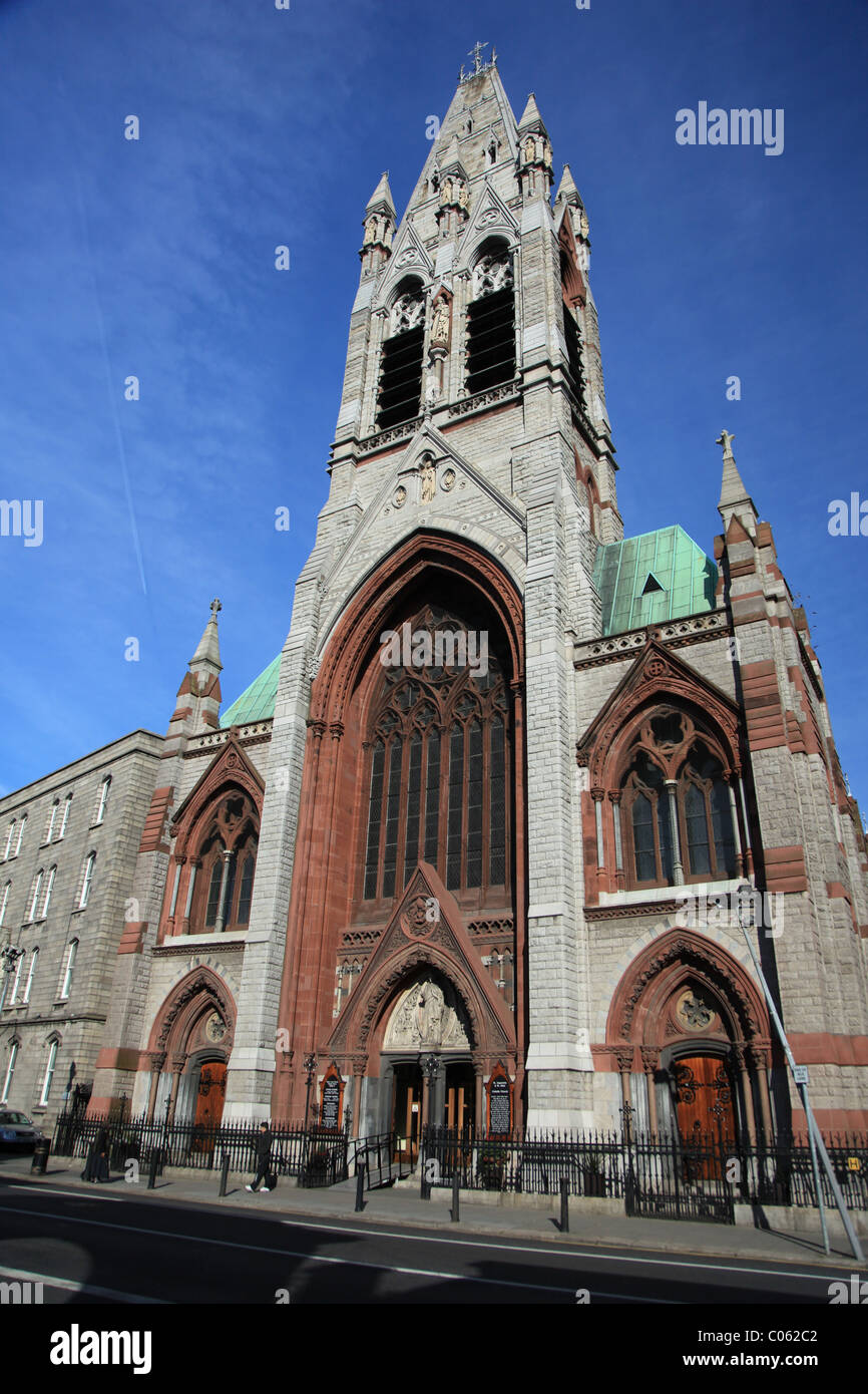 religious church in irelands capital city Stock Photo - Alamy