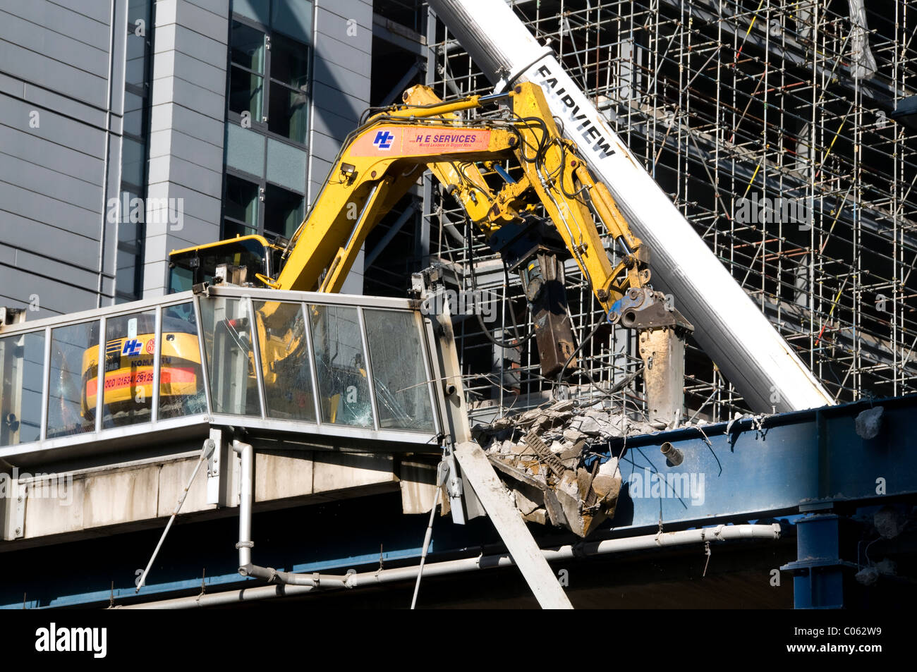Building demolition work hi-res stock photography and images - Alamy