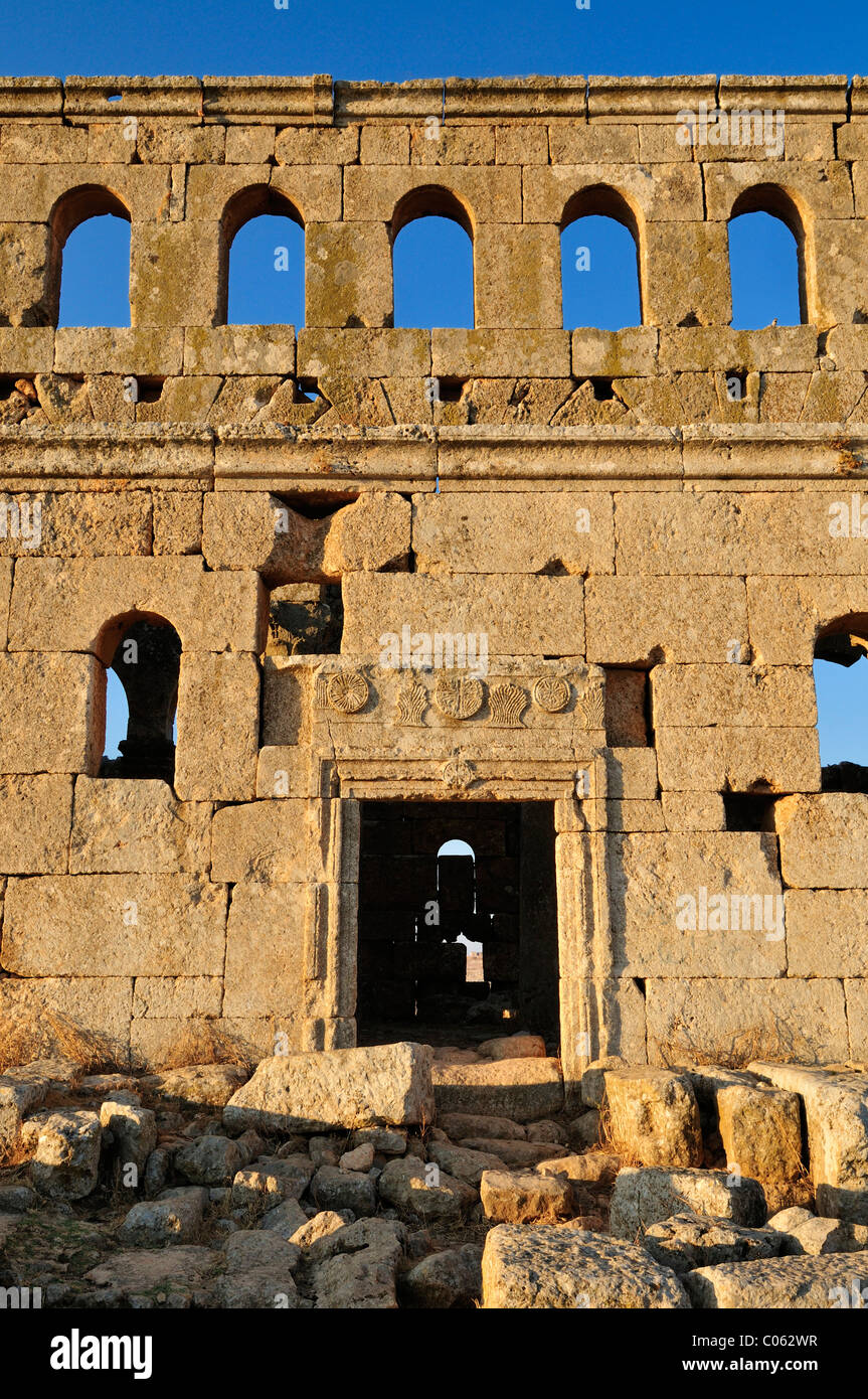 Ruin of the Byzantine church of Mshabak, Mushabbak, near Aleppo, Dead ...