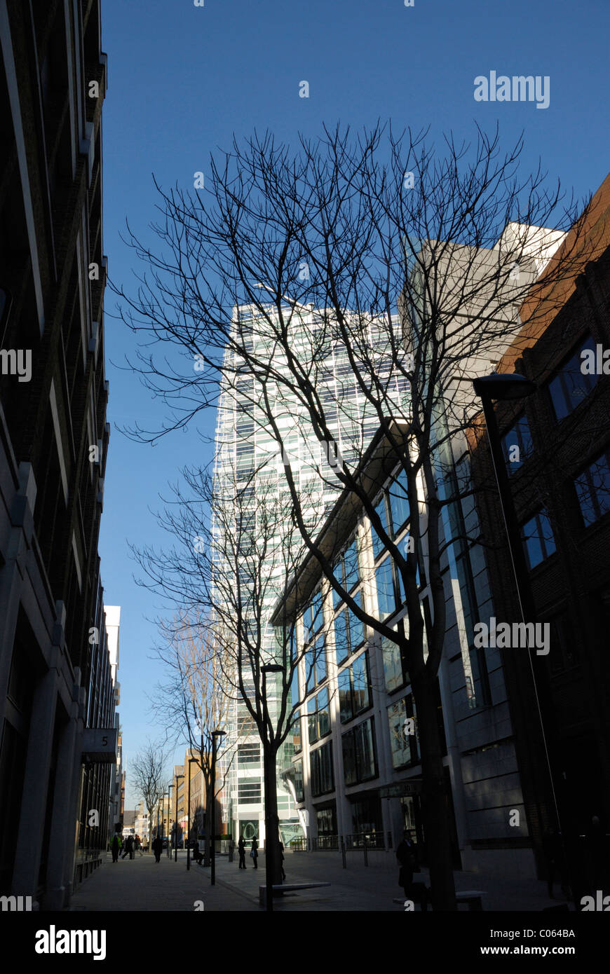 Crown Place, City of London, England Stock Photo - Alamy