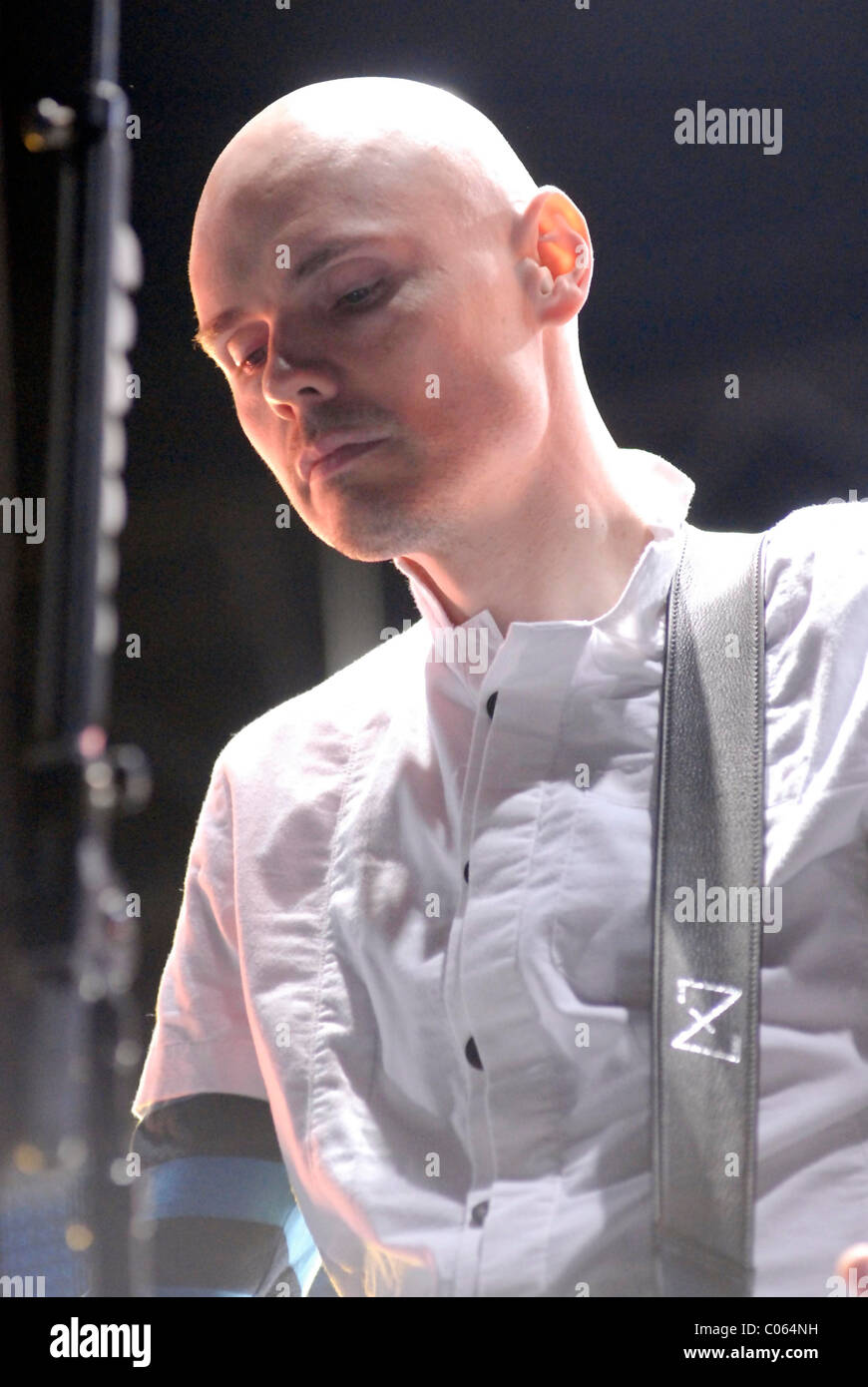 Billy Corgan of Smashing Pumpkins performing live at the KROQ LA ...