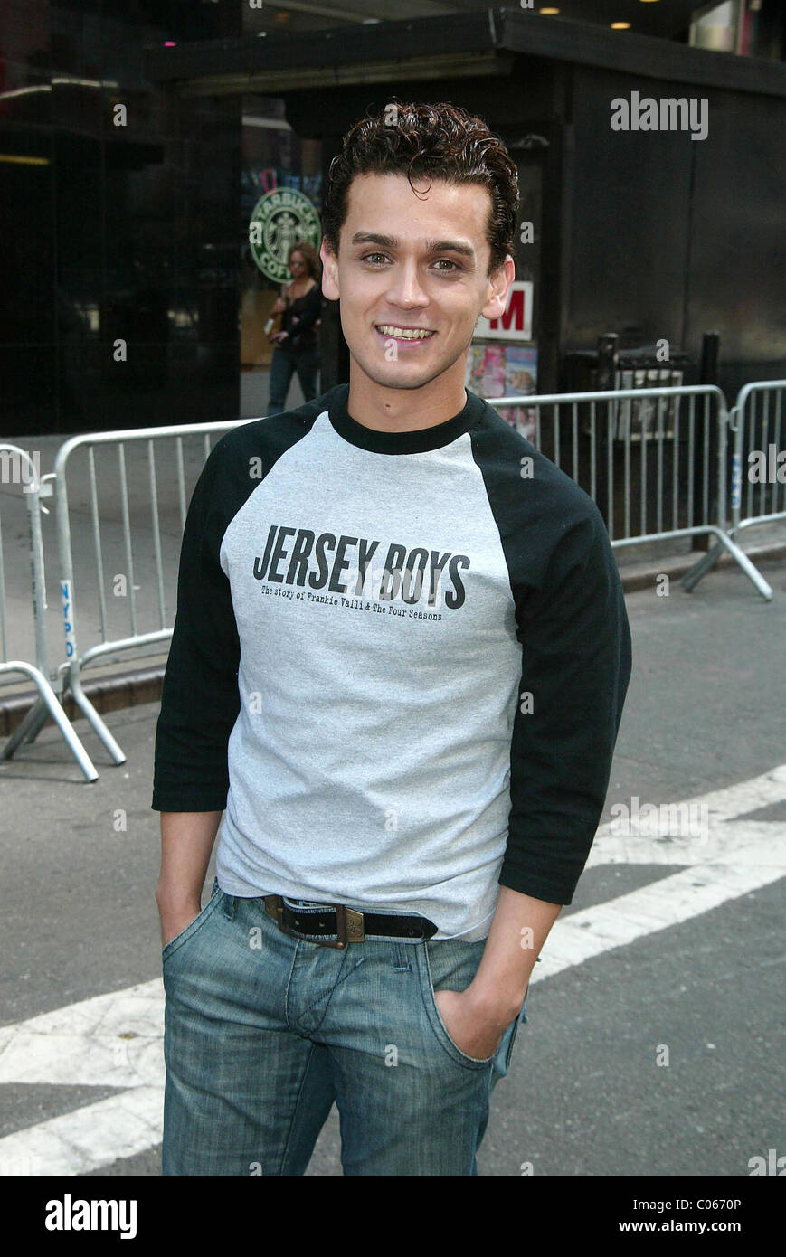 Michael Longoria 16th annual Broadway on Broadway concert held at Times ...