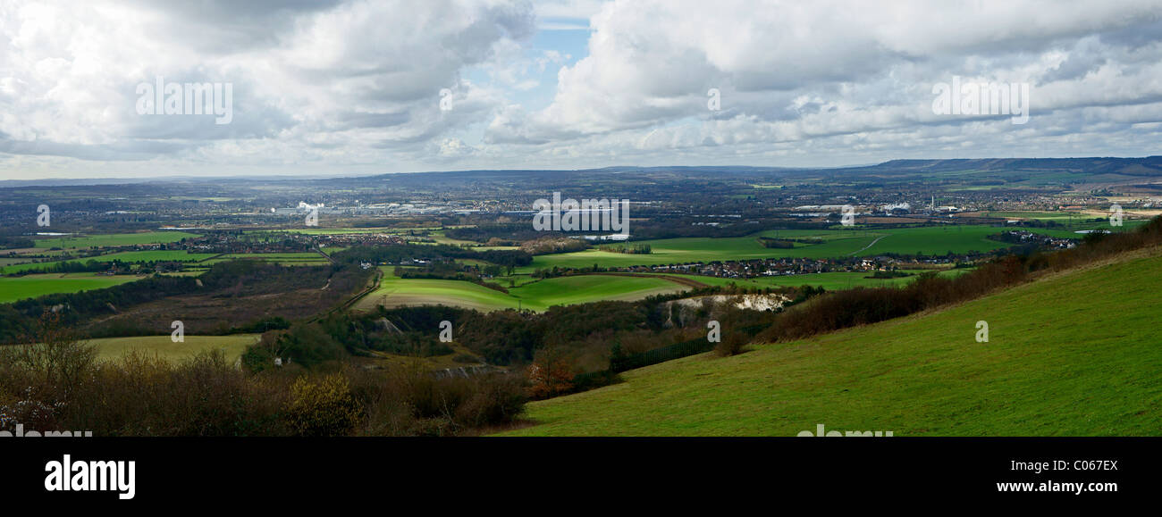 Bluebell hill north downs hi-res stock photography and images - Alamy