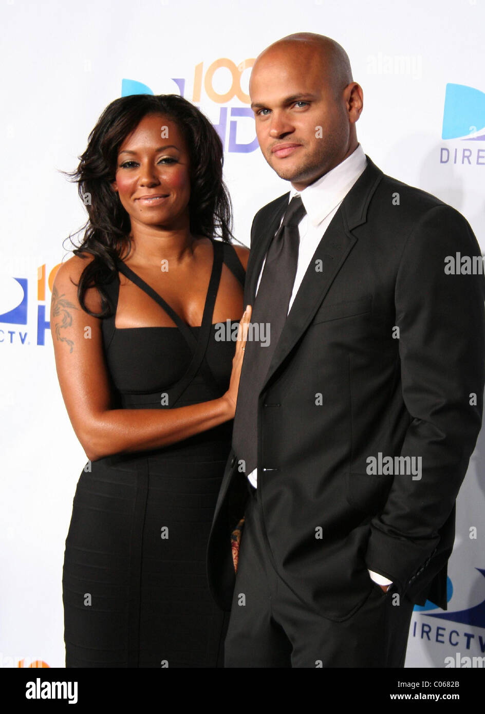 Melanie Brown aka Mel B and Stephen Belafonte DIRECTV's 100 HD Emmy ...