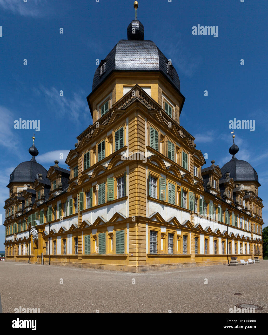 Seehof Palace and Park, Memmelsdorf, Upper Franconia, Bavaria, Germany ...
