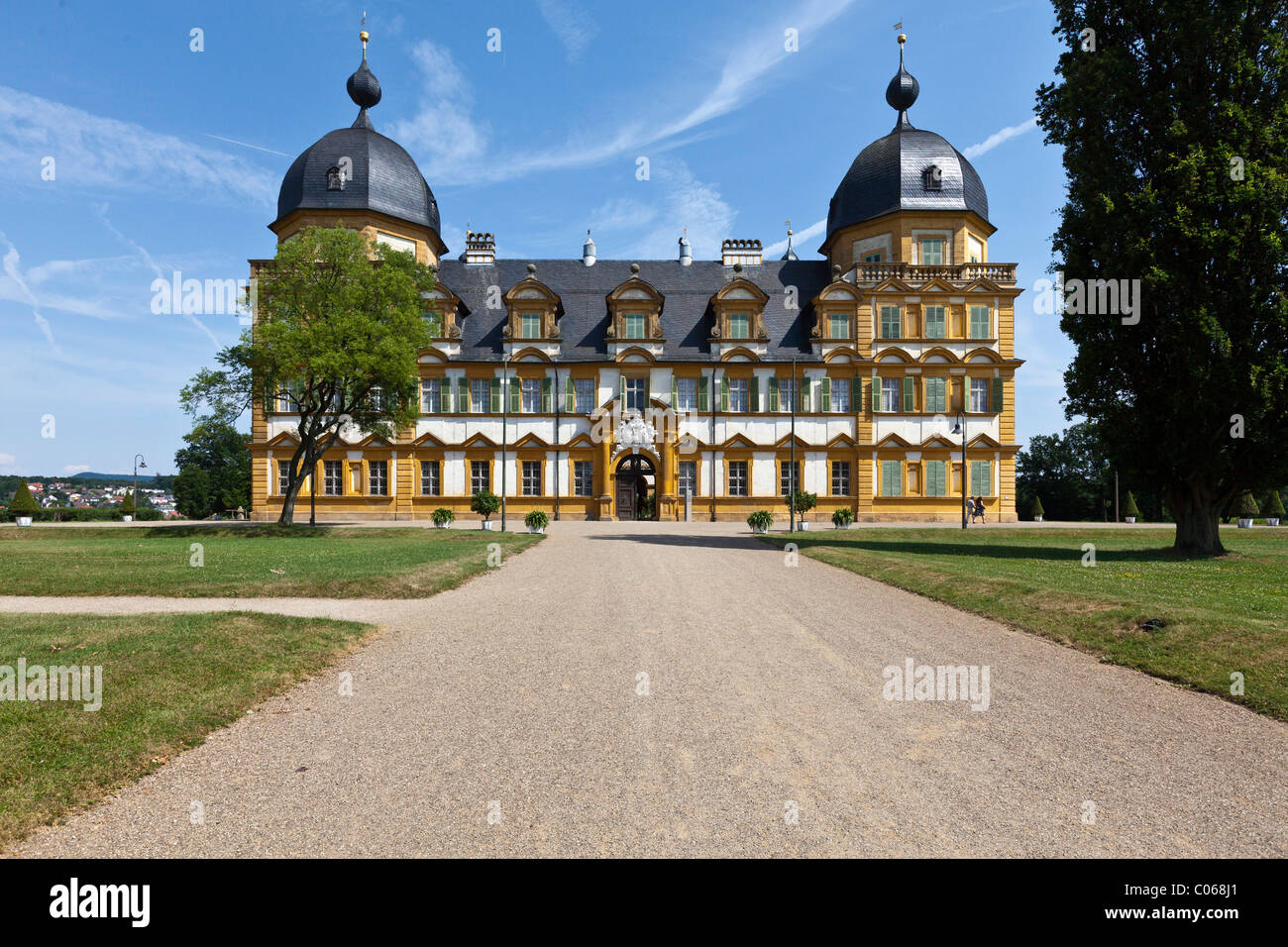 Seehof Palace and Park, Memmelsdorf, Upper Franconia, Bavaria, Germany ...