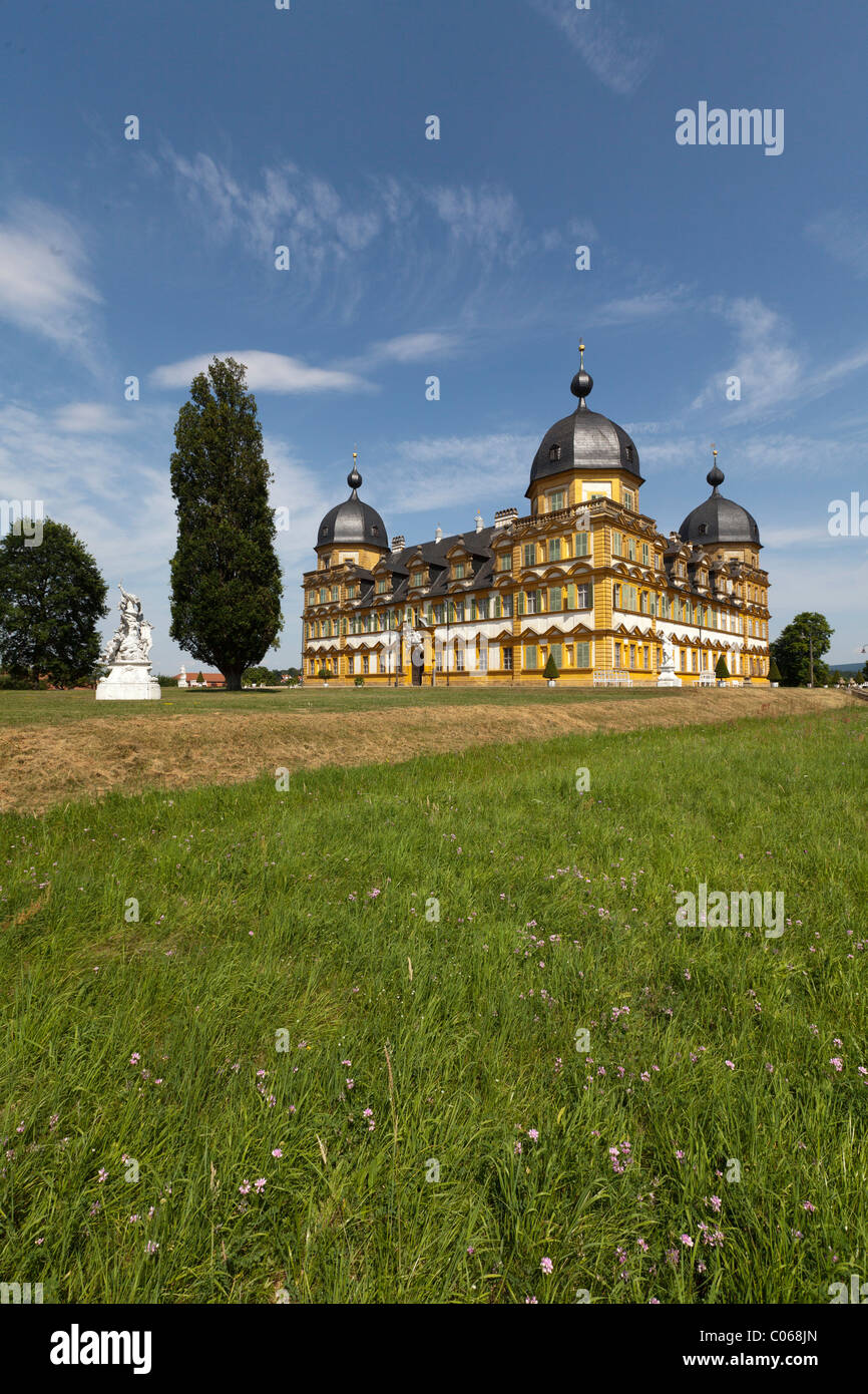 Seehof Palace and Park, Memmelsdorf, Upper Franconia, Bavaria, Germany ...