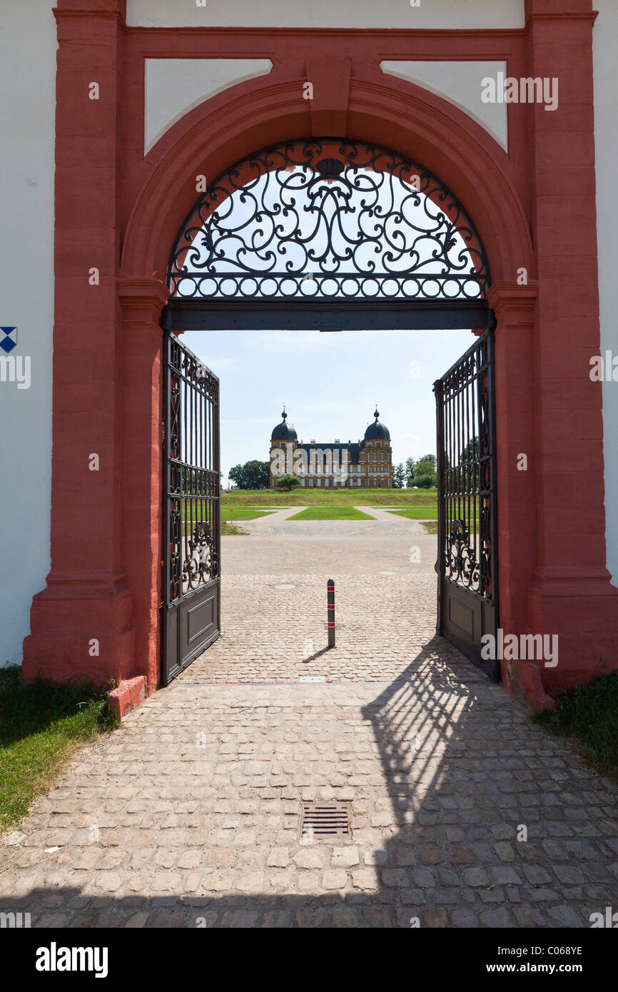 Seehof Palace and Park, Memmelsdorf, Upper Franconia, Bavaria, Germany ...