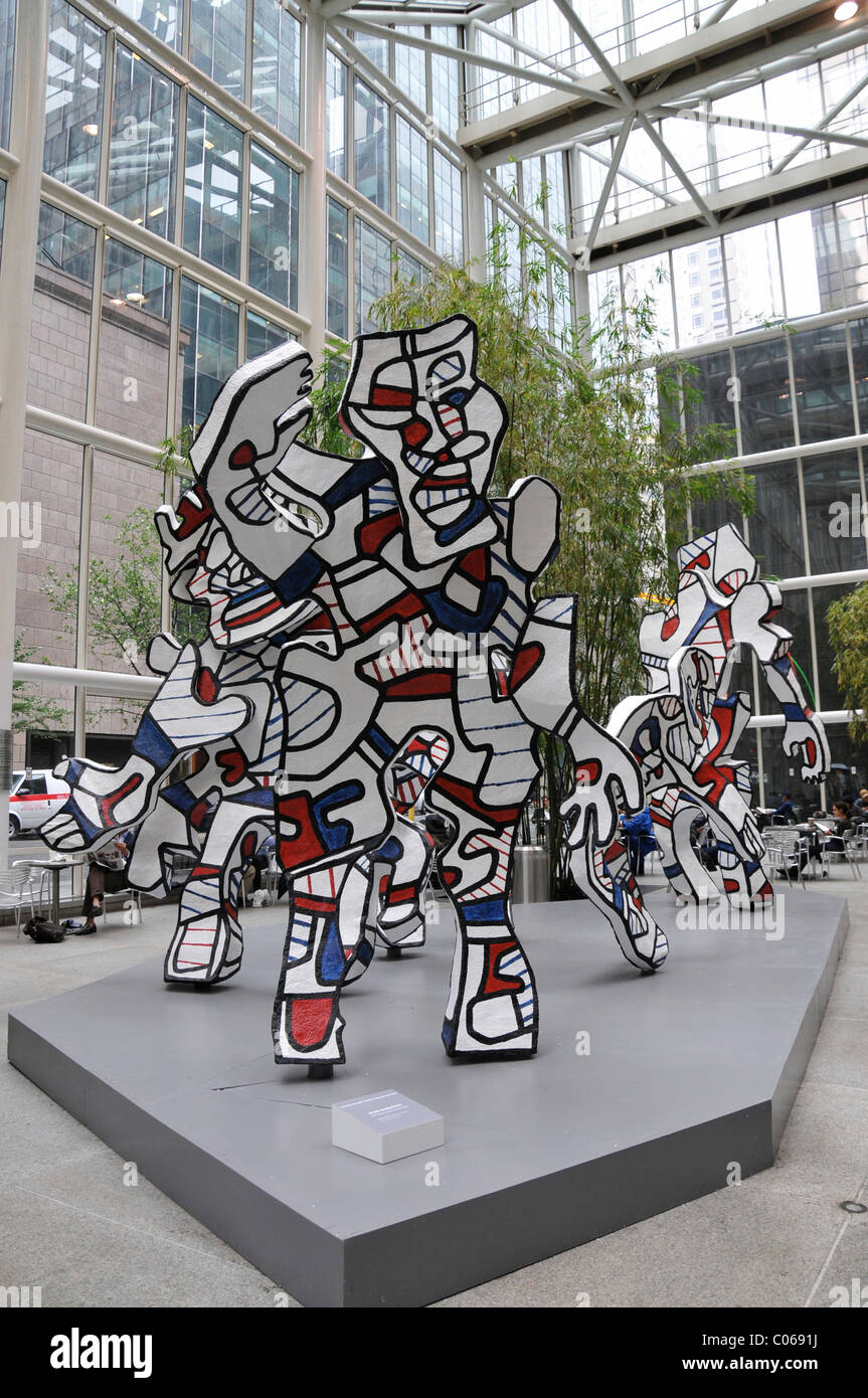 Welcome Parade, sculpture, Trump Tower, Midtown, New York City, New ...