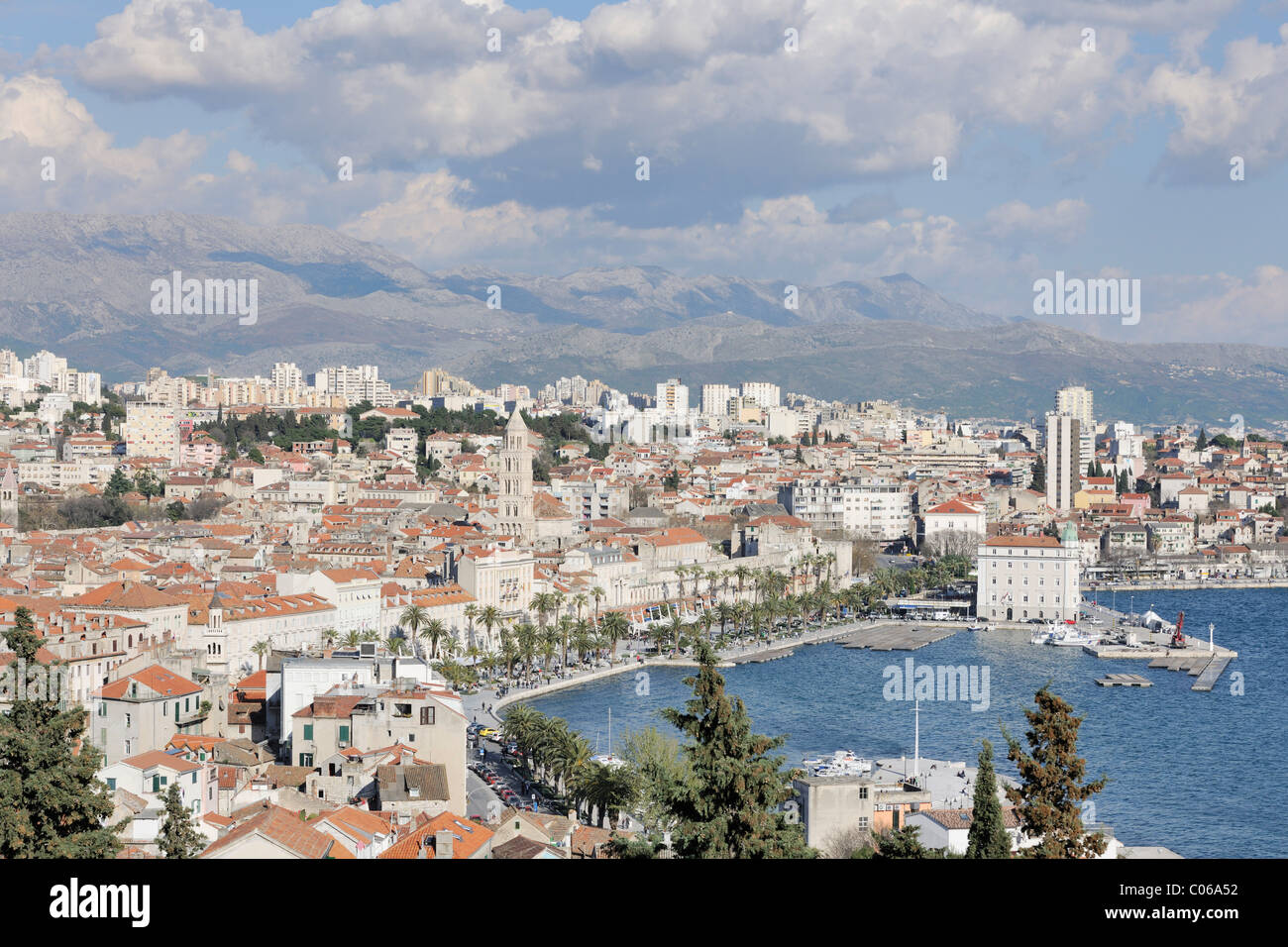 View of Split, Croatia, Europe Stock Photo - Alamy