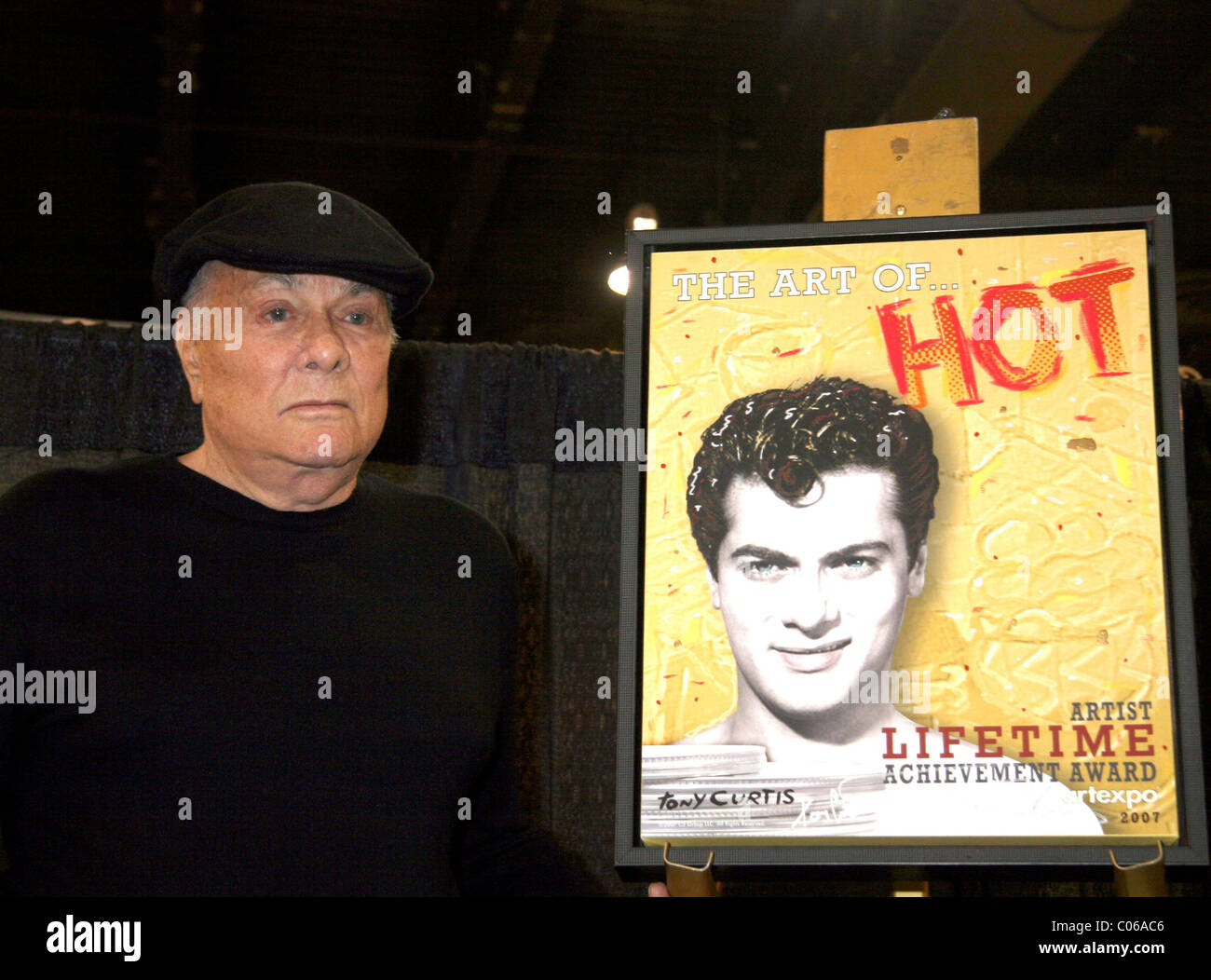 Tony Curtis Motion Picture Legend Tony Curtis Received a Lifetime ...