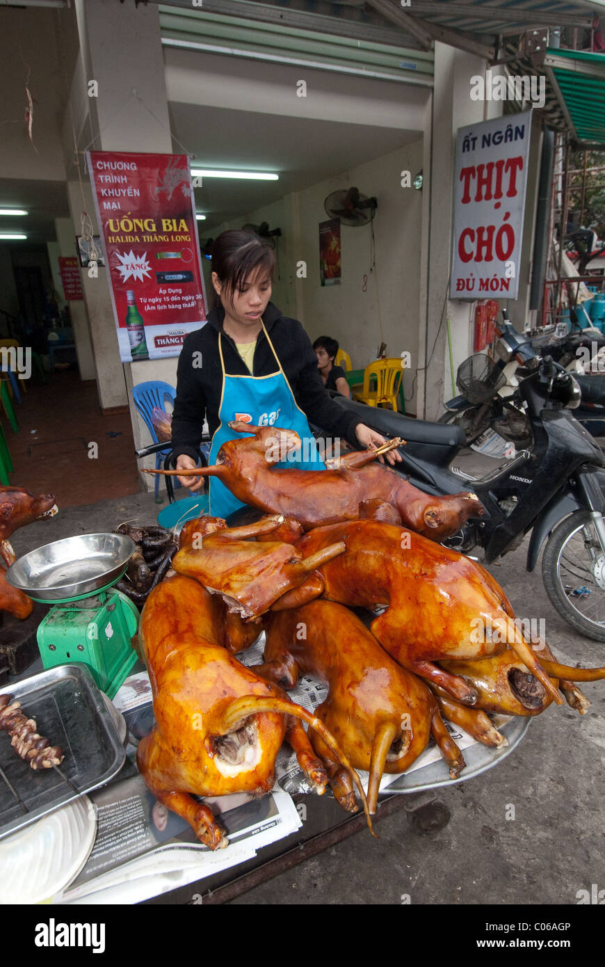 Dog meat restaurant hanoi vietnam hi-res stock photography and images ...