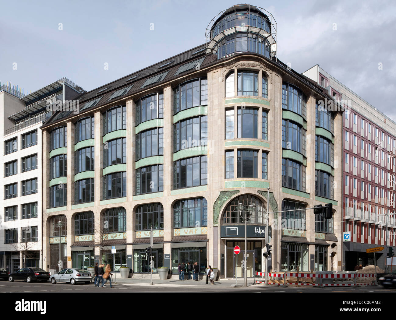WMF building, historic commercial building on Leipziger Strasse, Berlin ...